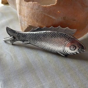 Grooming | Antique Silver Fishshaped Mustache Comb Possibly French 187 ...